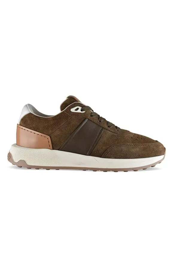TOD'S Suede Sneakers - Brown