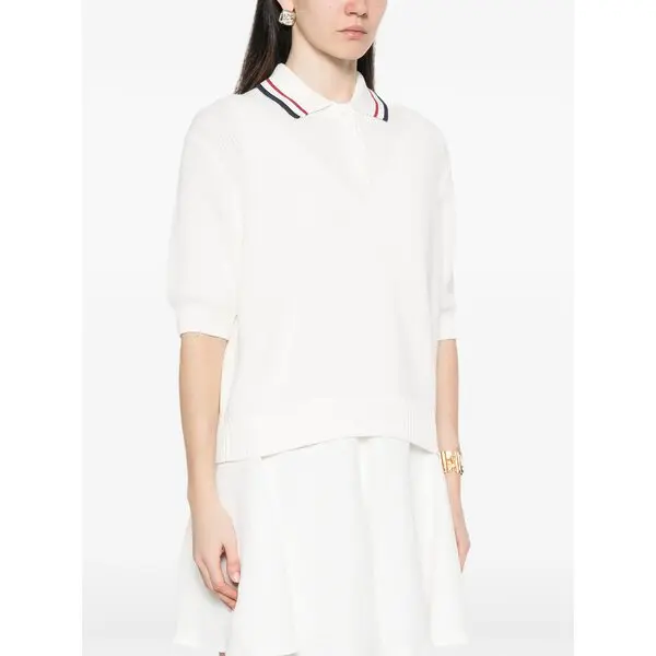 Brunello Cucinelli Neutrals Tops Polo Tops
