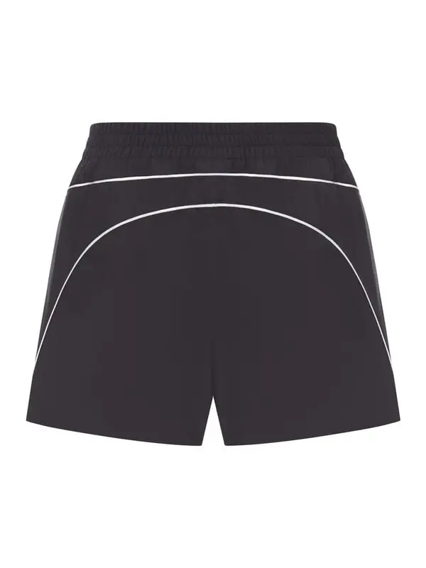 Balenciaga Soft Technical Fabric Techwear Shorts - Black