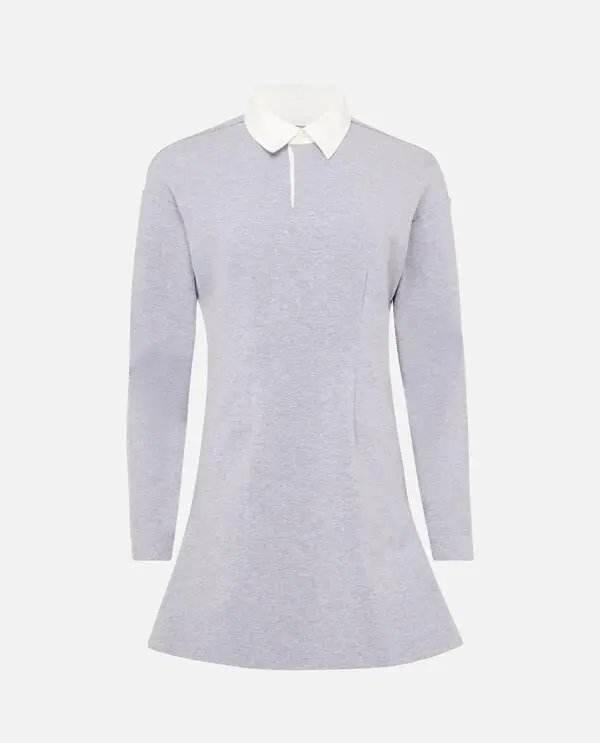 JW Anderson Long Sleeve Polo Dress - Multicolor