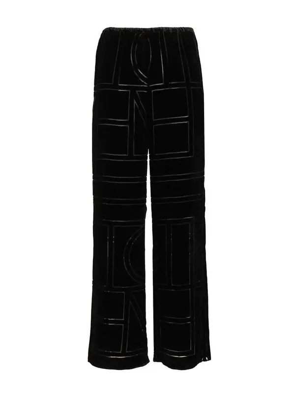 TOTEME Pajama Pants - Black