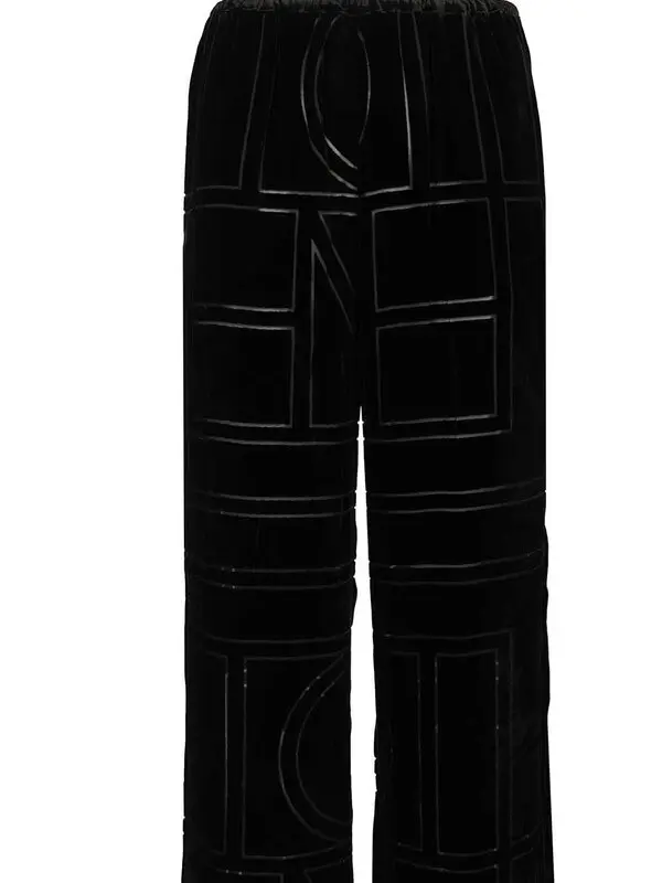 TOTEME Pajama Pants - Black