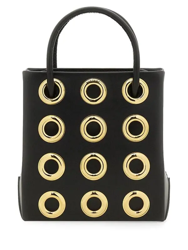 Moschino Leather Tote Bag