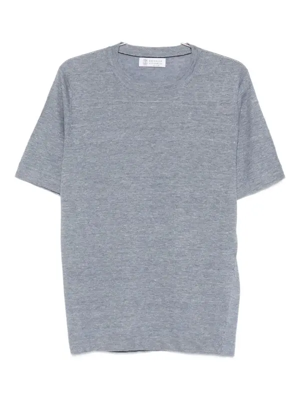 Brunello Cucinelli Linen Blend Sweater - Multicolor
