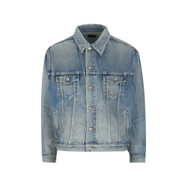 Saint Laurent Jackets Denim Jackets - Blue