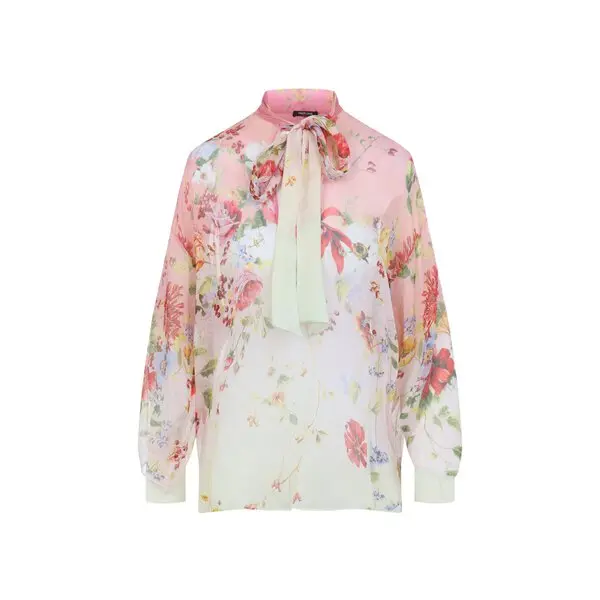 Roberto Cavalli Miami Flowers Blouse