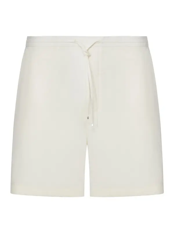 Loewe X Paula`s Ibiza Fluid Lyocell Shorts - White