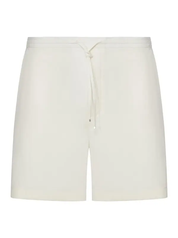 Loewe X Paula`s Ibiza Fluid Lyocell Shorts - White