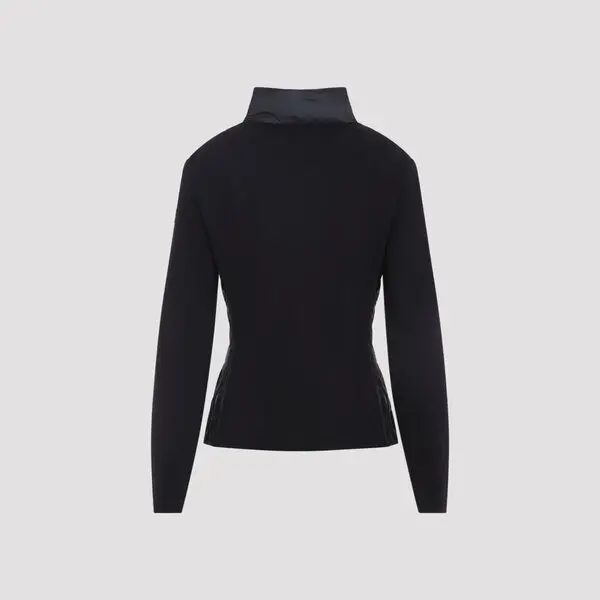 Moncler Quilted Zip-up Cardigan