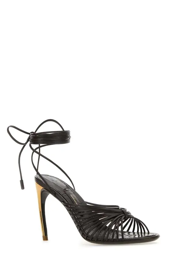 FERRAGAMO Atena Sandals - Brown