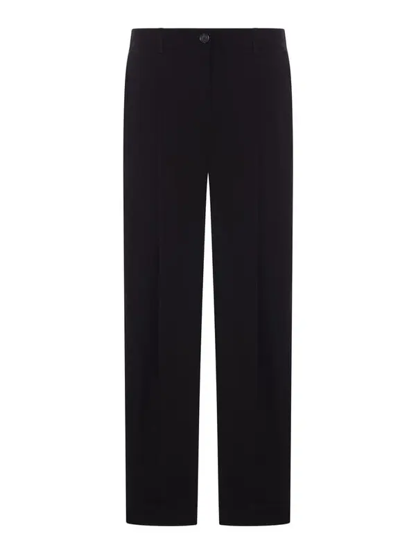 TOTEME Single-pleated Cotton Trousers