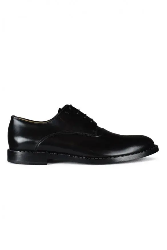 Fendi Leather Loafers - Black