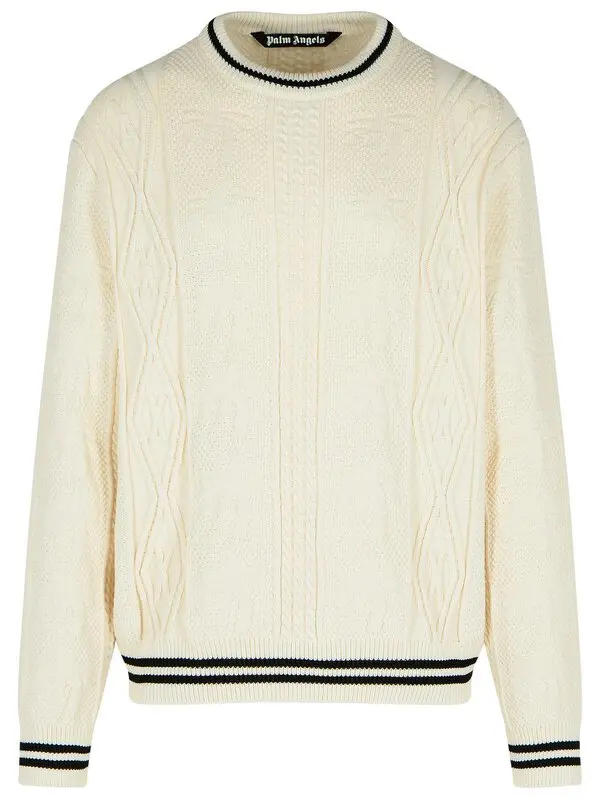 Palm Angels Cotton Blend Sweater