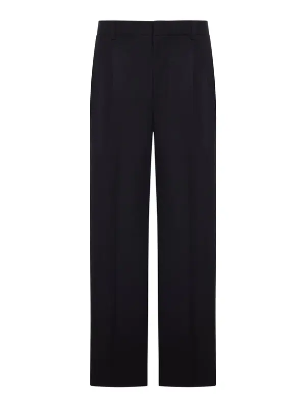 AMI Paris Tailored Wool Trousers With Pences