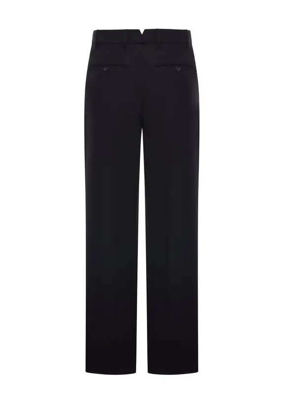 AMI Paris Tailored Wool Trousers With Pences