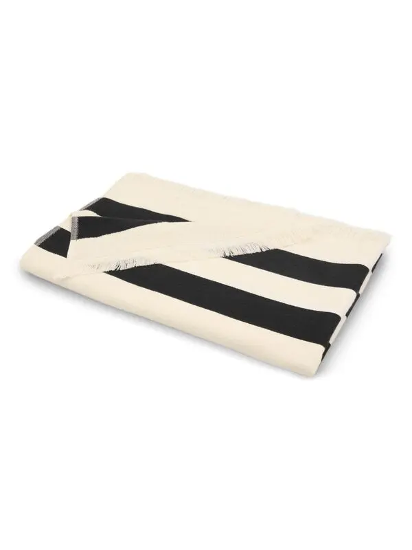 AMI Paris Striped Beach Towel - Multicolor