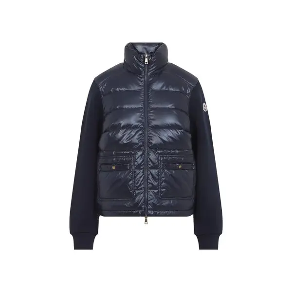 Moncler Zip-up Cardigan - Blue