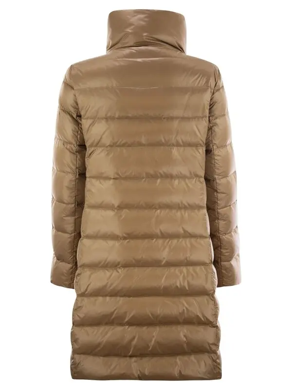 FAY Long Down Jacket With Hook