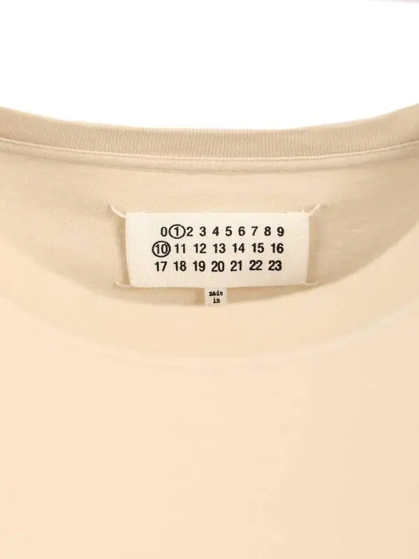 MAISON MARGIELA Numeric T-shirt - Cream