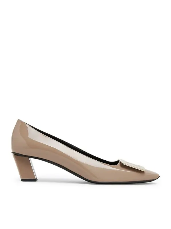 ROGER VIVIER Belle Vivier Pumps In Patent Leather - Multicolor