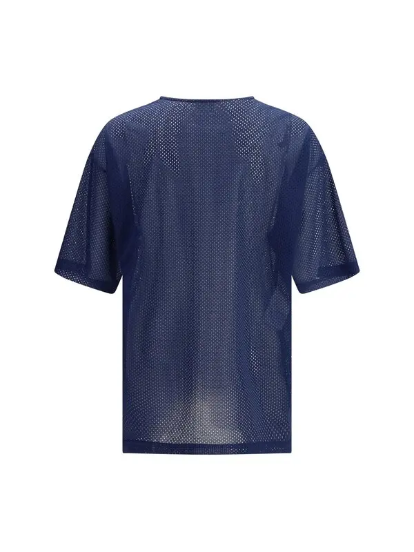 Moschino Technical Mesh T-shirt - Blue