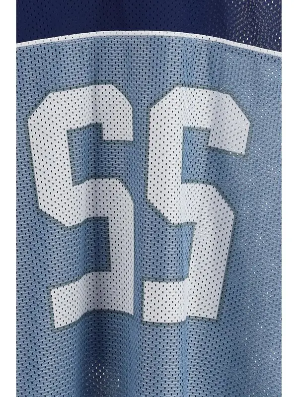 Moschino Technical Mesh T-shirt - Blue