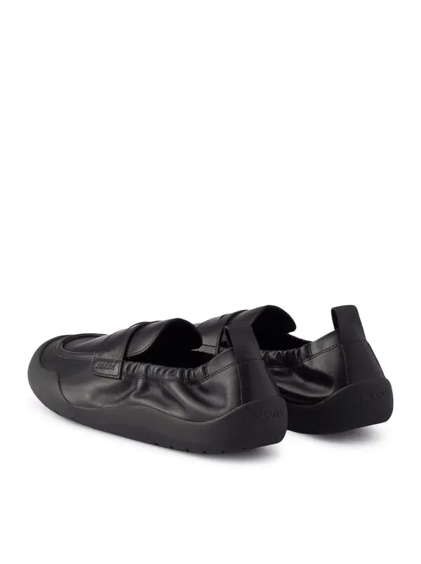 Prada Speedrock Leather Loafers