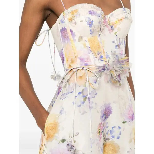 Zimmermann Neutrals Dresses Cocktail & Party Dresses