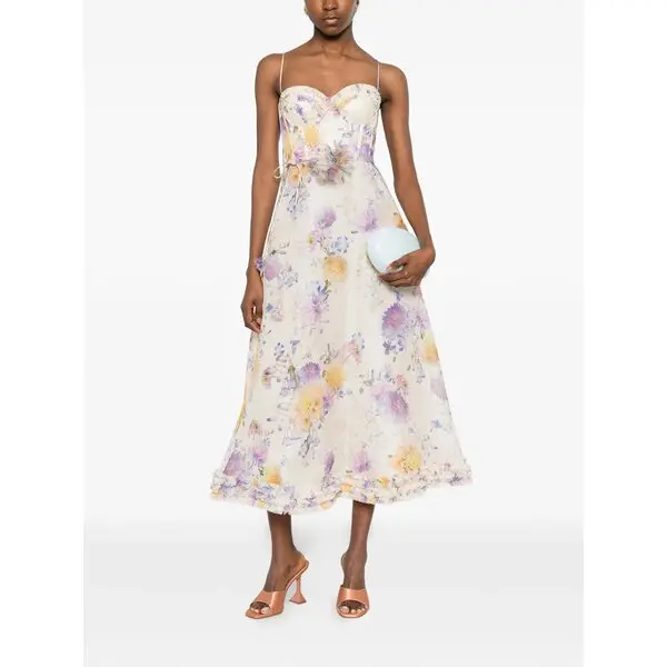 Zimmermann Neutrals Dresses Cocktail & Party Dresses