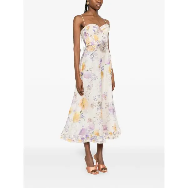 Zimmermann Neutrals Dresses Cocktail & Party Dresses