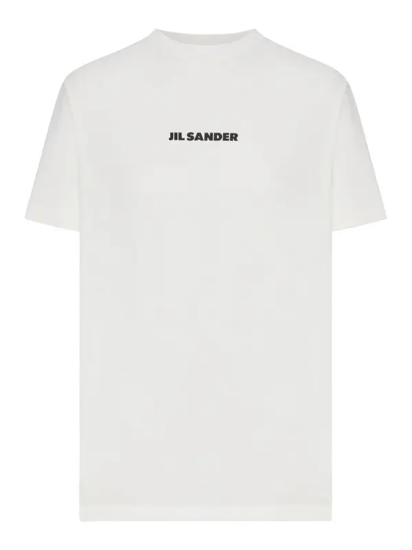 JIL SANDER Logo Cotton T-shirt - Multicolor