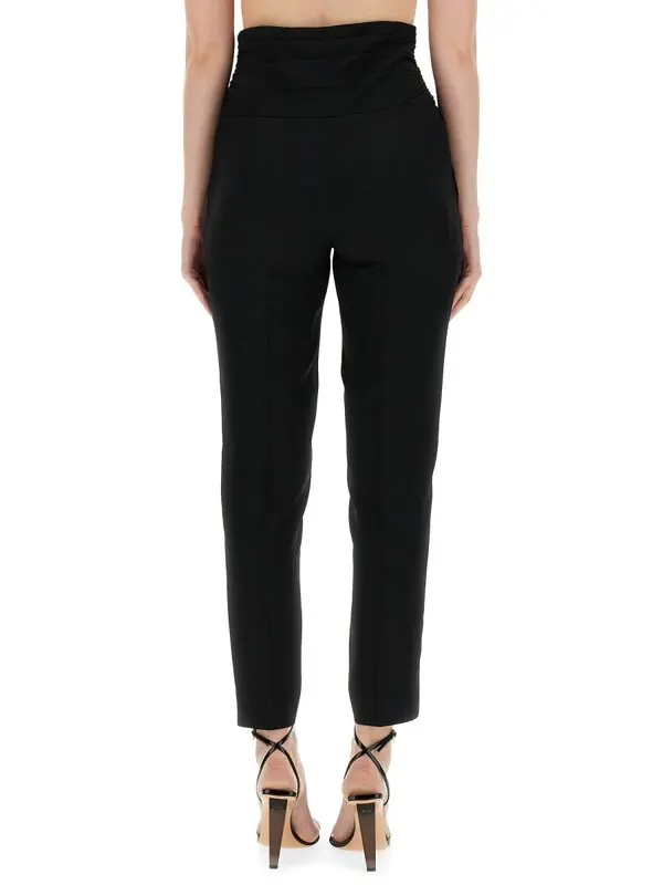 Moschino Slim Fit Trousers With Heart Application