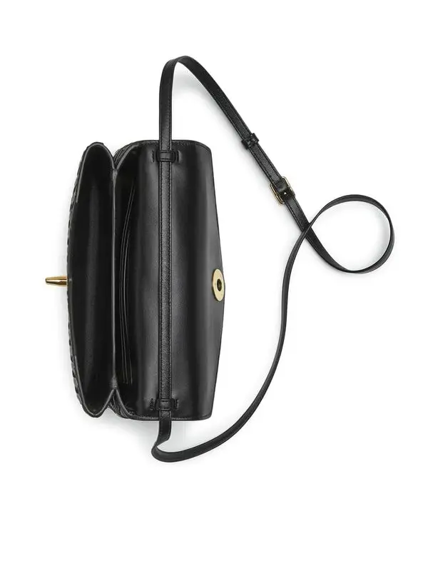 Bottega Veneta Knot Lock Bag - Black