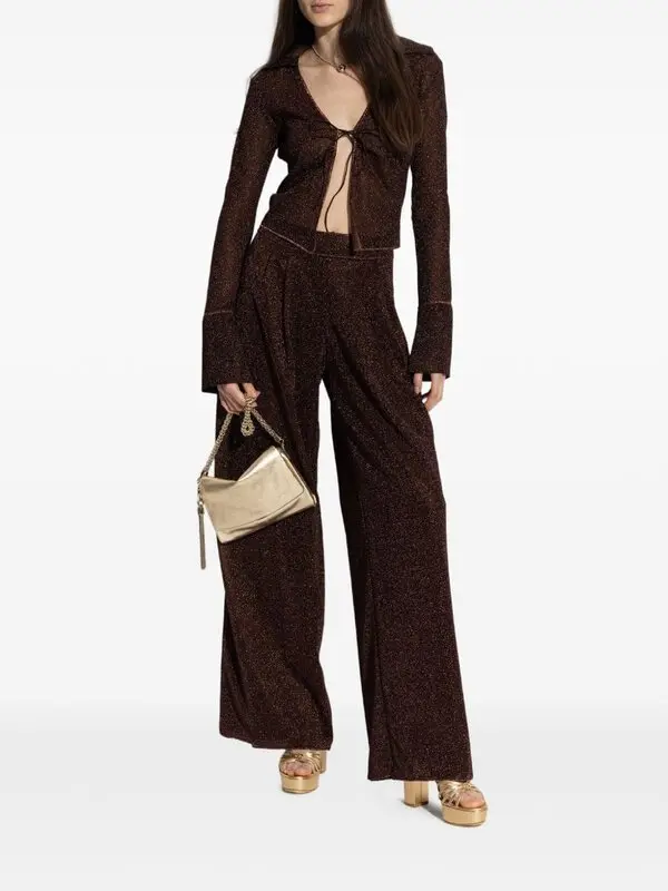 Oseree Lumiere Long Trousers - Brown