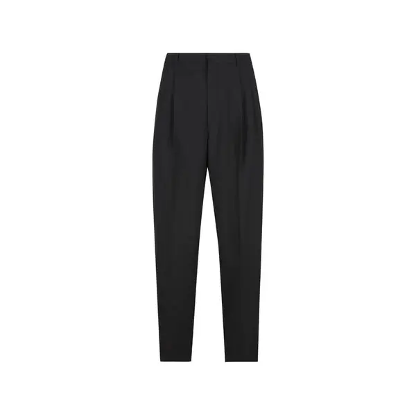 Saint Laurent Trousers Tailored Trousers - Black