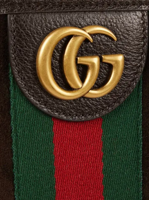 Gucci Ophidia Medium Suede Tote Bag