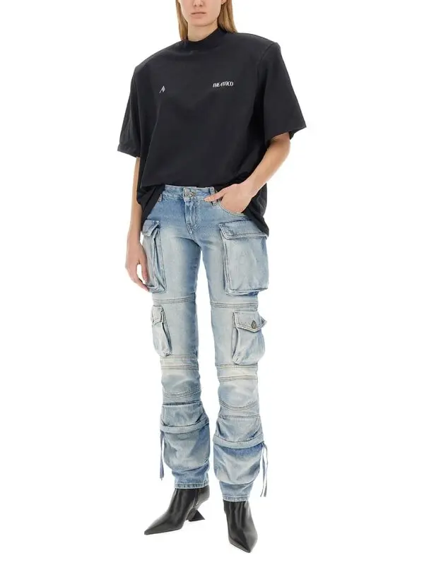Attico Cargo Jeans - Blue