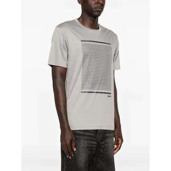 BOSS Grey T-shirts & Vests T-shirts