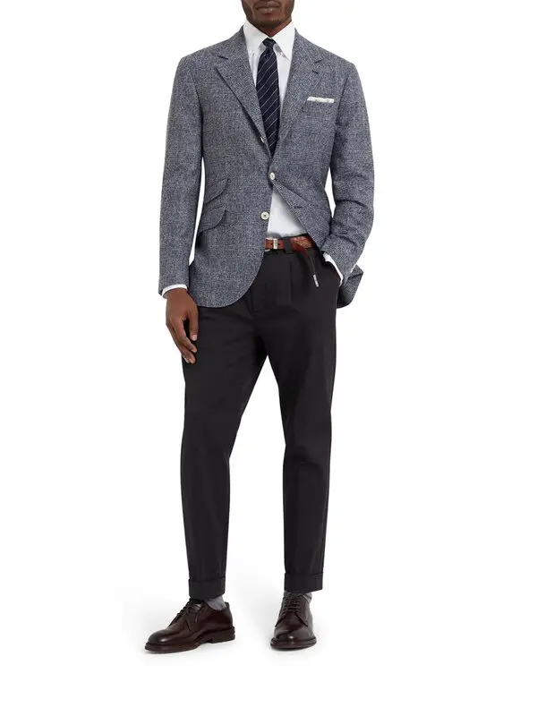 Brunello Cucinelli Cotton Blend Chino Pants