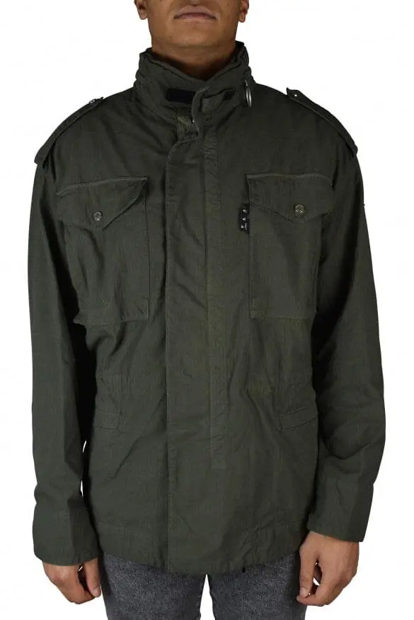 Off-White Military Hooded Field Jacket