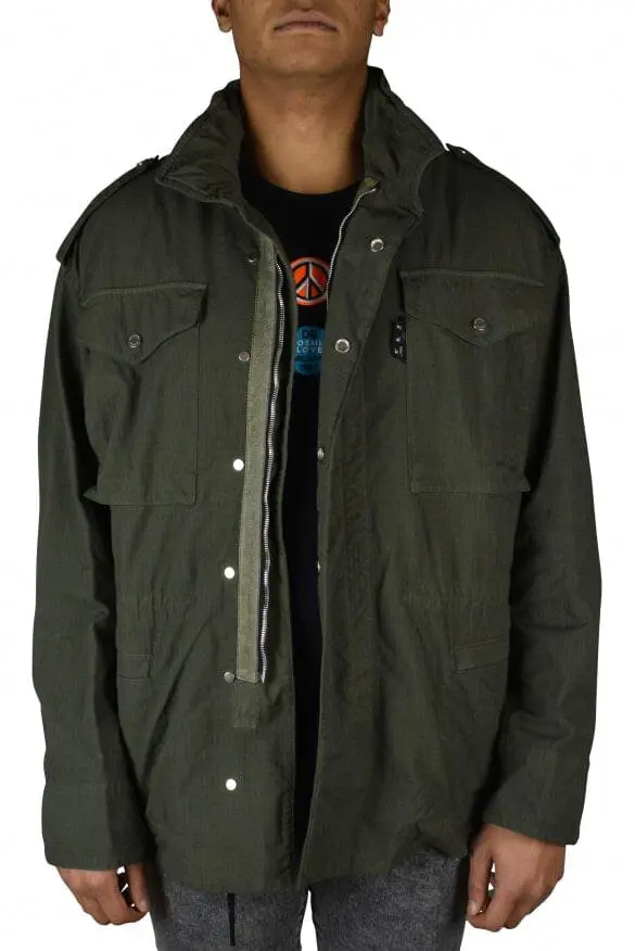 Off-White Military Hooded Field Jacket