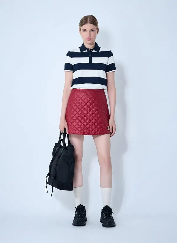 Moncler Striped Polo Shirt