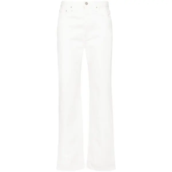 TOTEME Denim Straight-leg Jeans - White