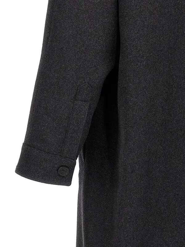 Fendi Single-breasted Cashmere Coat