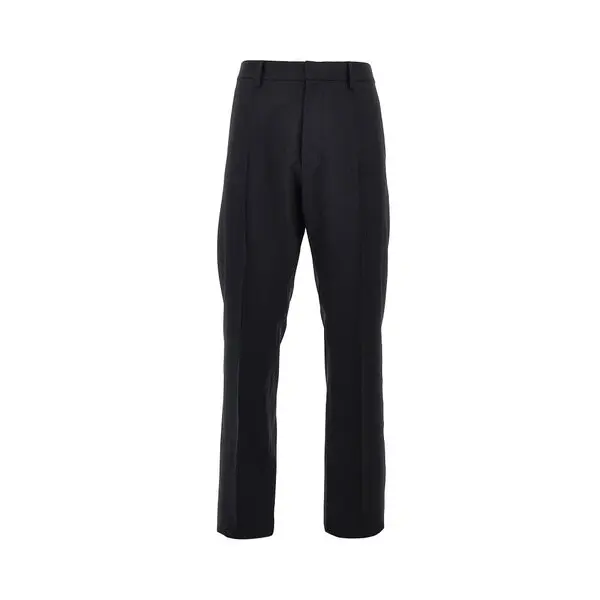 Dsquared2 Stretch Wool Tailored Pants - Black