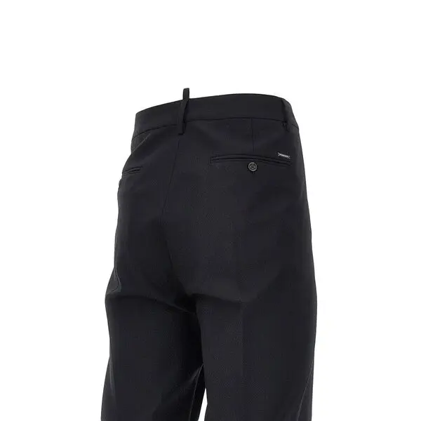 Dsquared2 Stretch Wool Tailored Pants