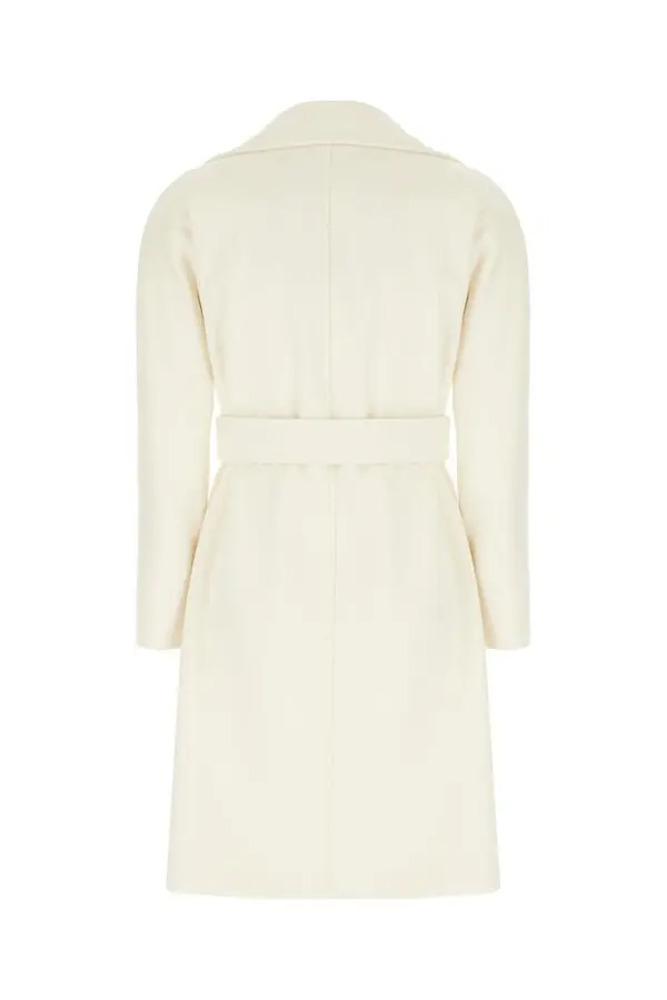 Max Mara Belted Overcoat - Multicolor
