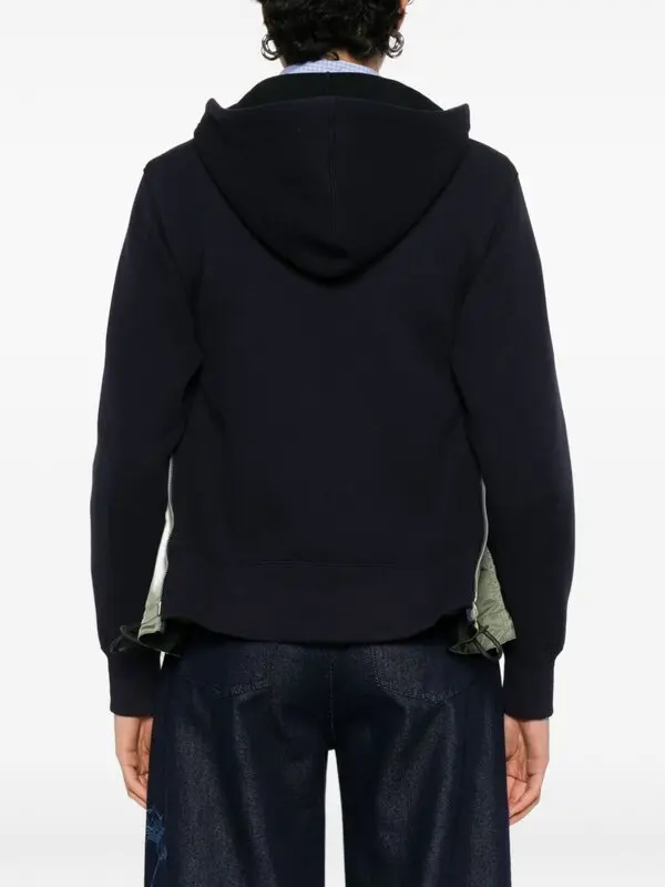 Sacai Cotton Zipped Hoodie