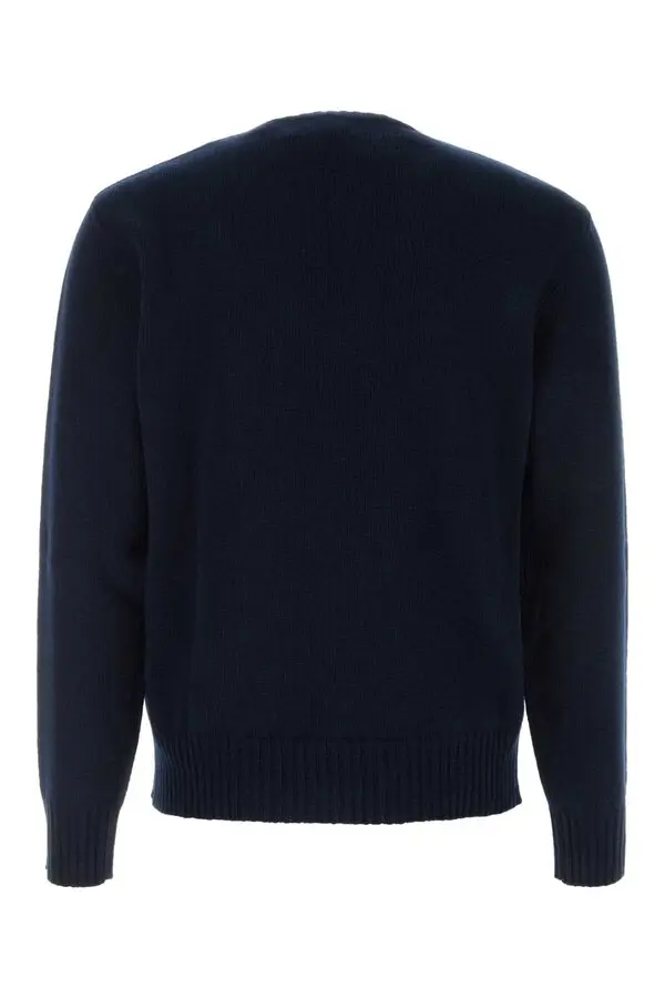 Valentino Garavani Navy Wool Sweater