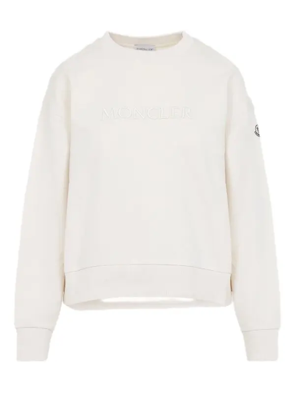 Moncler Logo Cotton Sweatshirt - Multicolor